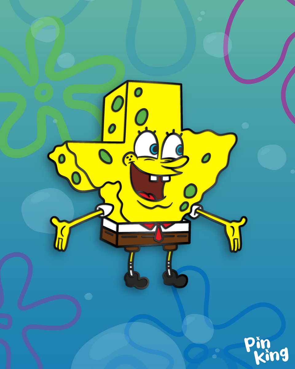 Texas Spongebob Pin – Pin King